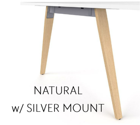 “V” Angled Leg Boat Shape Conference Table with Wood Legs - Office ...